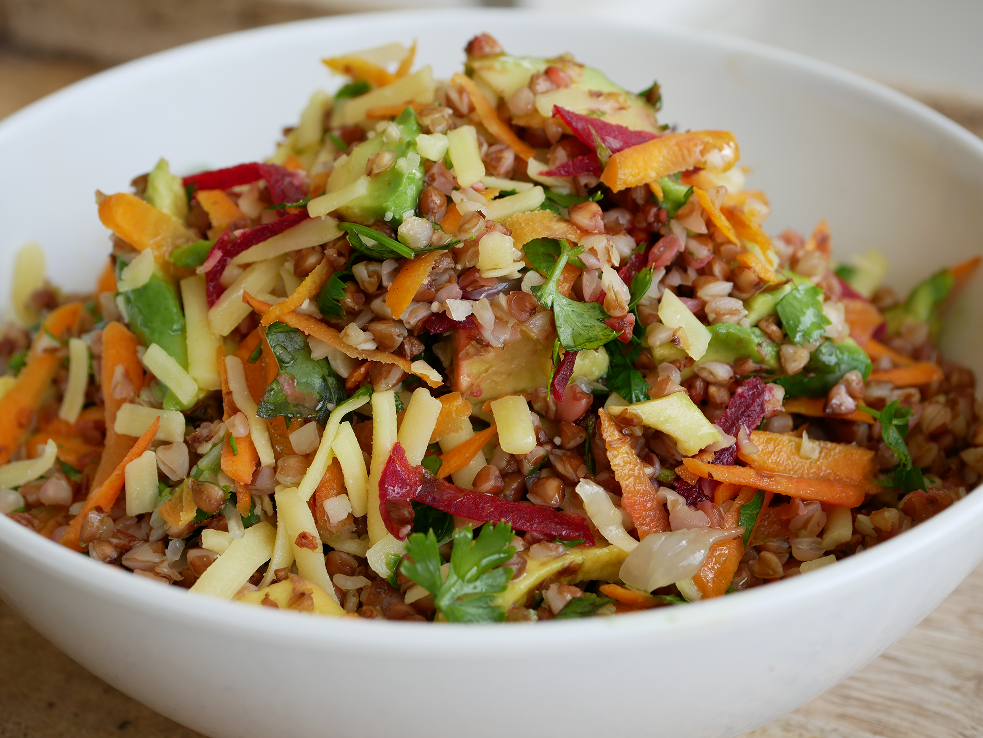 Winter Buckwheat Salad - Well Mamma